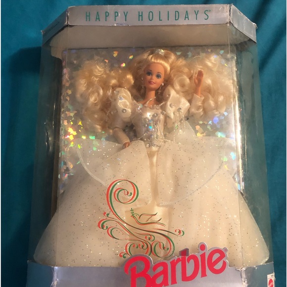 Mattel | Toys | Vintage 992 Happy Holidays Barbie With Box | Poshmark